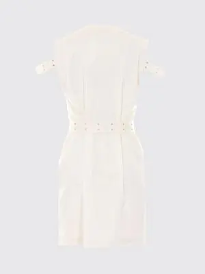 Liu Jo Dress With Eyelet Detail - White