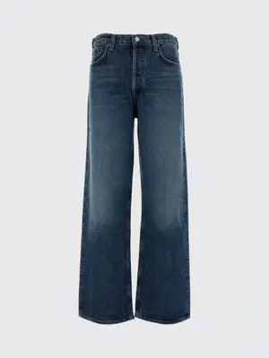 AGOLDE Riley Straight Leg Jeans - Indigo