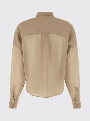 Brunello Cucinelli Shirt With Twist Detail - Brown