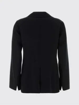 Max Mara Double Breasted Coat - Black