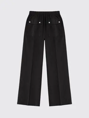 Rick Owens Cotton Geth Belas Trousers - Black