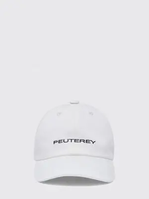 Peuterey Cotton Baseball Cap With Embroidered Logo - White