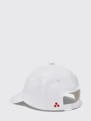 Peuterey Cotton Baseball Cap With Embroidered Logo - White