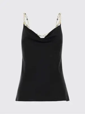 Rabanne Chain Detail Cowl Neck Top