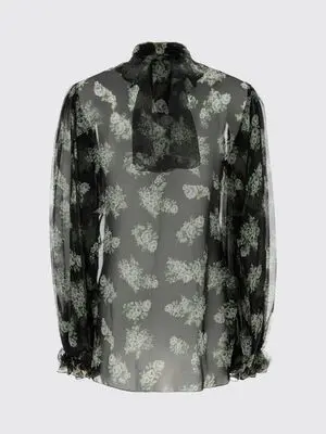 Dolce & Gabbana Printed Silk Chiffon Blouse