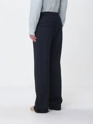 Barena Venezia Tailored Wide-leg Trousers - Navy