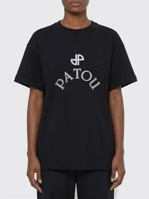 PATOU Cotton T-shirt With Logo Detail