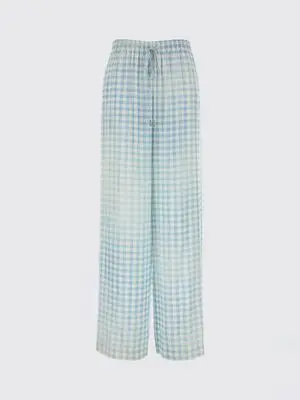 Ermanno Scervino Gingham Check Trousers - White
