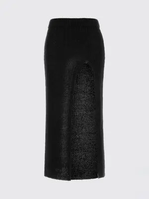 Alanui Midi Skirt In Cotton Blend