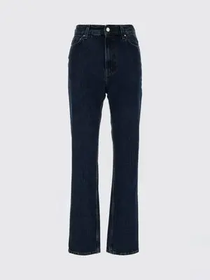 TOTEME Dark Wash Straight Leg Jeans - Indigo