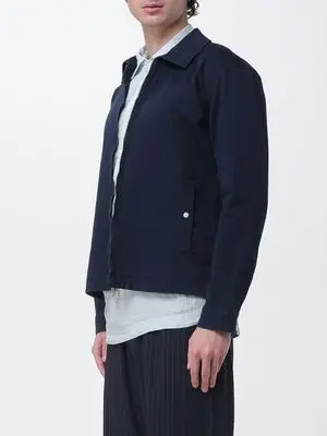 Woolrich Zip-up Collared Jacket - Blue