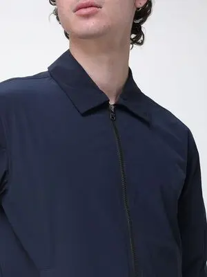 Woolrich Polyester Zip-up Shirt Jacket - Blue