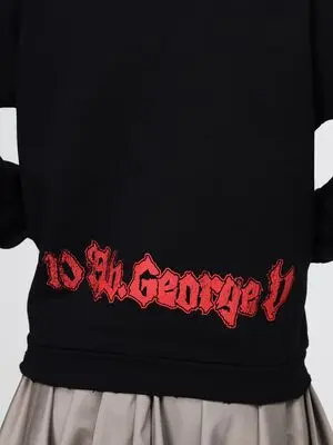 Balenciaga Printed Cotton Hoodie