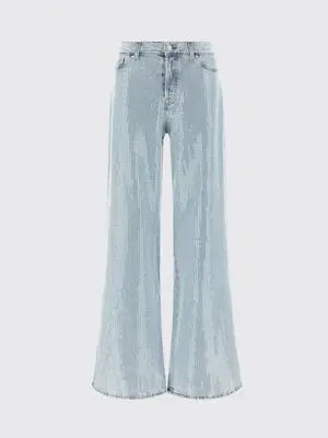 7 For All Mankind Flare Denim Jeans With Sequins