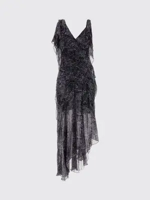 Isabel Marant Étoile Asymmetrical Ruffled Maxi Dress