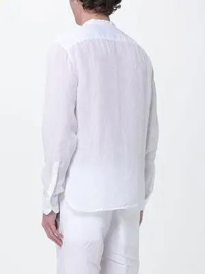 120% Lino Classic Linen Shirt - White