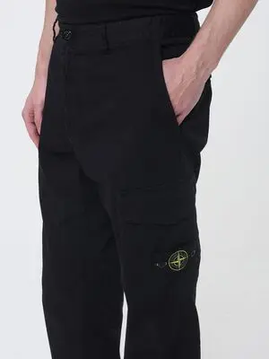Stone Island Cargo Pants - Black
