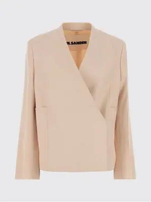 JIL SANDER Double Breasted Jacket - Beige