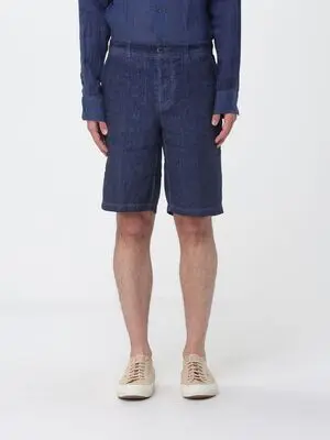 120% Lino Linen Chino Shorts - Navy