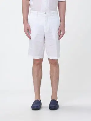 120% Lino Linen Chino Shorts - White