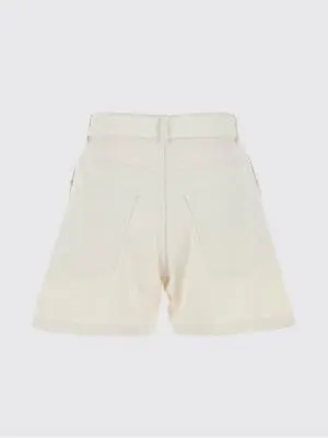Sacai Belted Tailored Shorts - White
