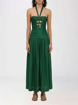 Zimmermann Halterneck Cut Out Maxi Dress