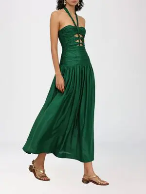 Zimmermann Halterneck Cut Out Maxi Dress
