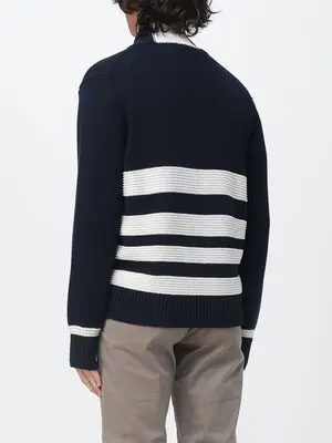 KANGRA Striped Cotton Cardigan