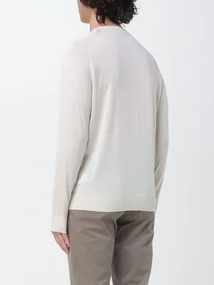 KANGRA Crew Neck Fine Knit Sweater - Ivory