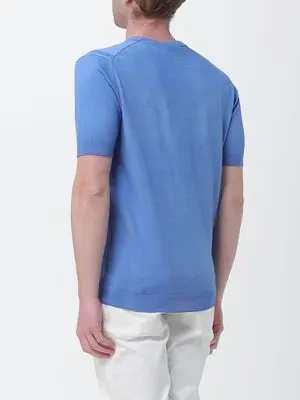 KANGRA Crew Neck Fine Knit Sweater - Indigo
