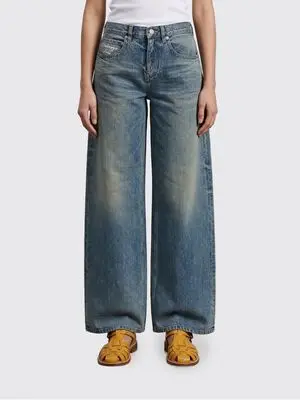 Balenciaga Wide Leg Jeans - Blue