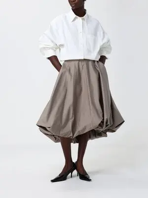Balenciaga Oversized Balloon Skirt - Beige