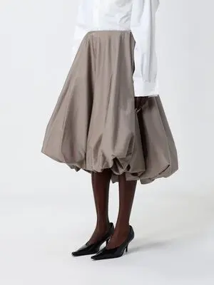 Balenciaga Oversized Balloon Skirt - Beige