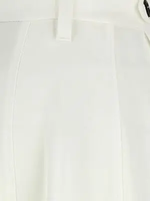 Brunello Cucinelli Pleated Midi Skirt - Natural