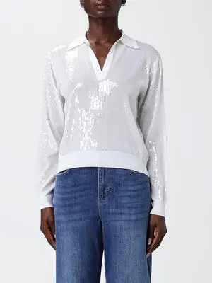 Sequin Shirt White