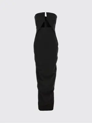 Rick Owens Strapless Cut-out Maxi Dress