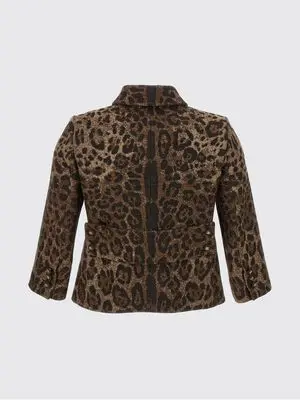 Dolce & Gabbana Leopard Print Blazer