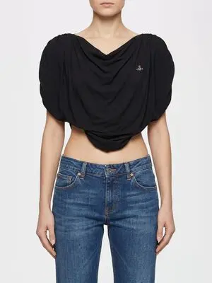 VIVIENNE WESTWOOD Draped Top - Black