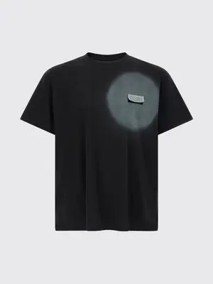 MAISON MARGIELA Printed Cotton T-shirt - Black