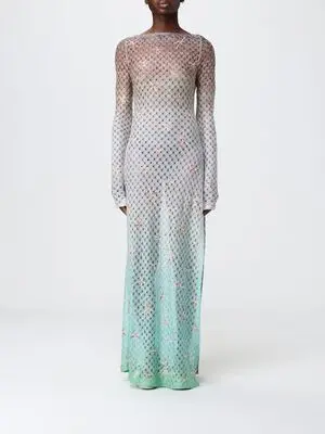 Missoni Long Sleeve Maxi Dress