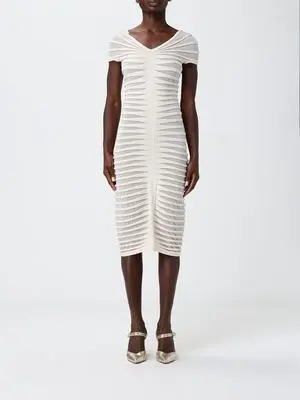 Elisabetta Franchi Fitted Knit Dress