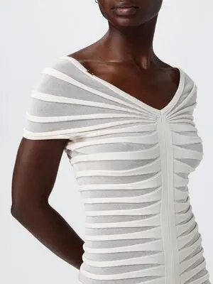 Elisabetta Franchi Fitted Knit Dress