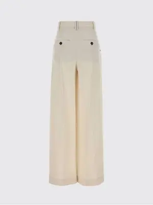 Brunello Cucinelli Wide Leg Tailored Pants - Beige