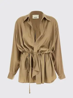 Isabel Marant Étoile Draped Tie-detailed Blouse - Green