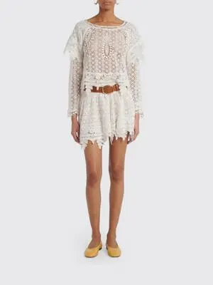 Isabel Marant Étoile Macramé Lace Mini Skirt