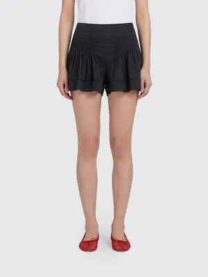 Isabel Marant Étoile Cybila Cotton Shorts - Black