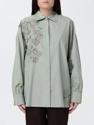 Liu Jo Embellished Shirt - Green