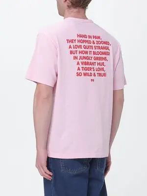 Kenzo Printed Cotton T-shirt - Pink