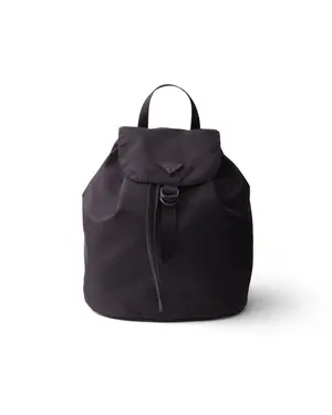 Prada Re-nylon Backpack - Black