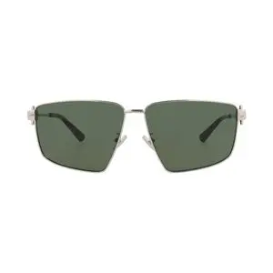 Bottega Veneta Square Sunglasses - Silver